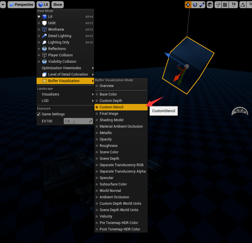 【UE4】用Custom Stencil完成后处理外描边效果-CSDN博客