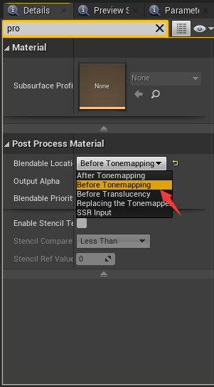 【UE4】用Custom Stencil完成后处理外描边效果-CSDN博客