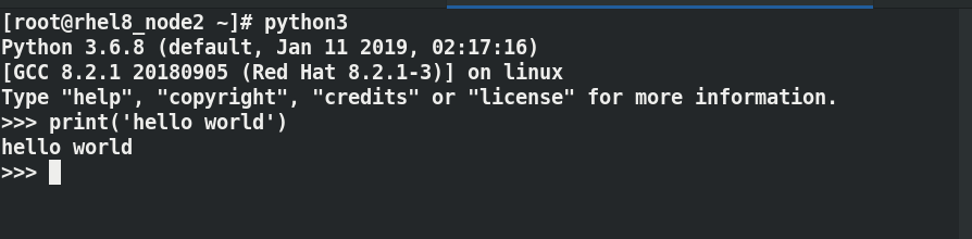 怎样在RHEL8中安装Python3 ?_redhat8.8装python3.6.5-CSDN博客