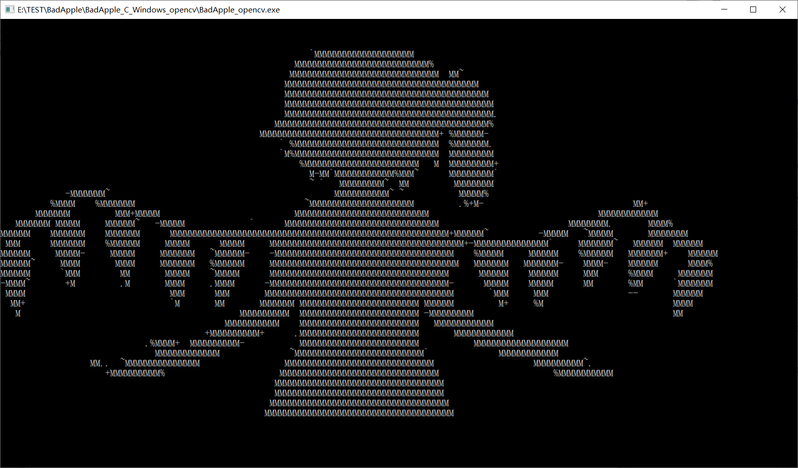 BadApple 源代码合集——Windows_unix bad apple-CSDN博客