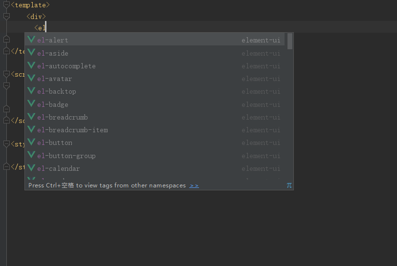 Intellij IDEA 不能自动提示 element-ui 相关标签组件问题的解决_idea elementui 属性提示-CSDN博客