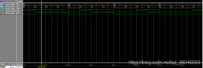 基于verilog Hdl语言的fpga课后习题 两位二进制比较器(含testbench测试语句) 用case语句写出比较电路。1 设计两位
