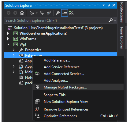 WPF编程，Live Charts使用说明（1）——安装_livecharts2安装-CSDN博客