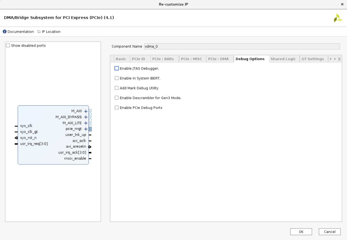 XILINX DMA/Bridge Subsystem for PCI Express （XDMA）笔记1(基于VU250 board)_xilinx xdma驱动代码分析-CSDN博客