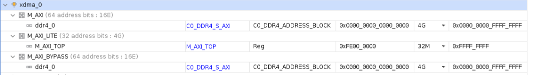 XILINX DMA/Bridge Subsystem for PCI Express （XDMA）笔记1(基于VU250 board ...