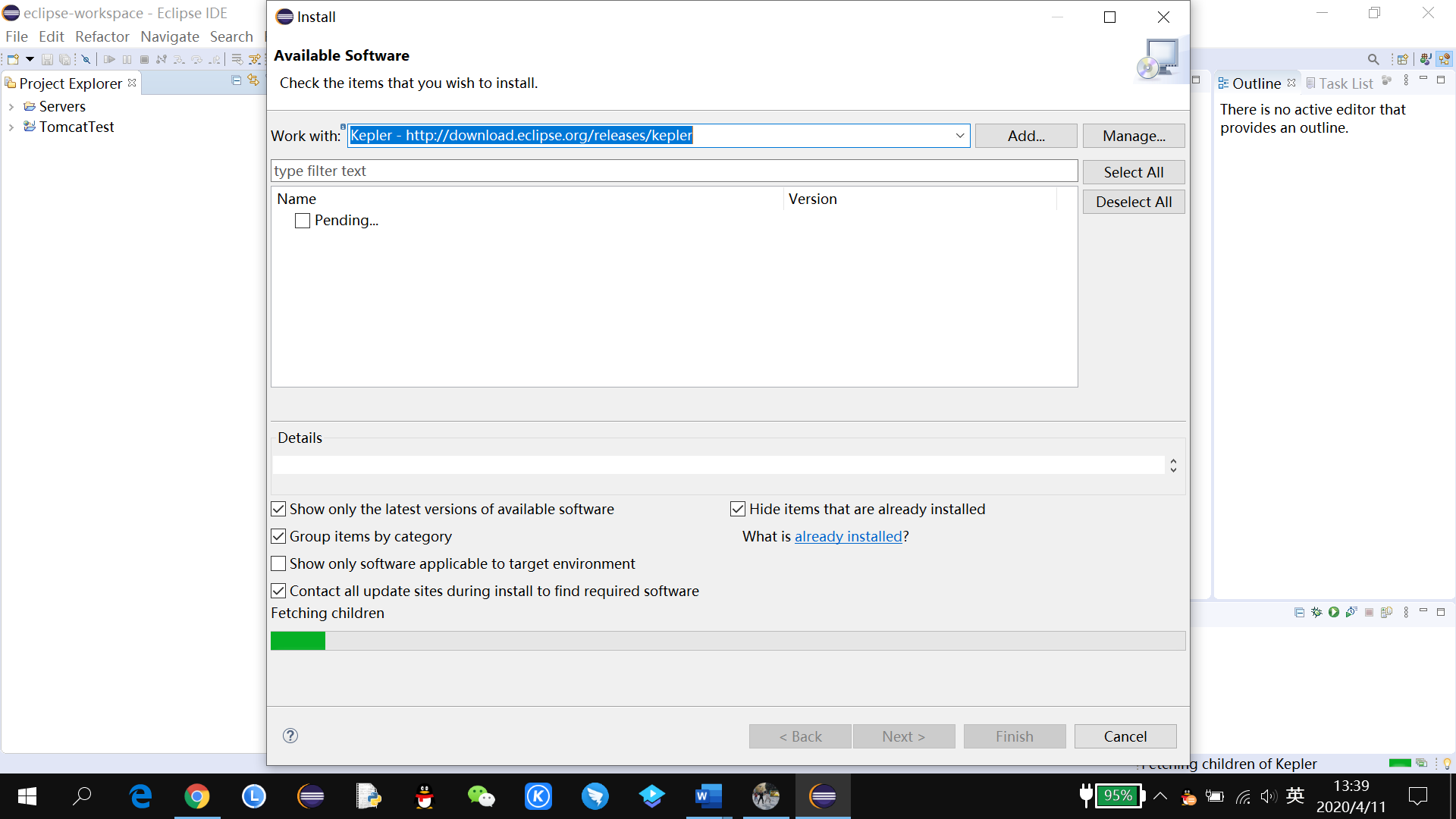 eclipse中没有server选项的解决办法（详细）_eclipse中没有 server → runtime environments-CSDN博客