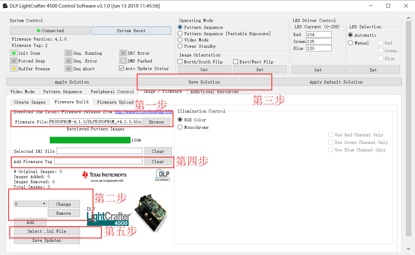 结构光3D之DLP4500的使用_结构光投影仪如何曝光设置-CSDN博客
