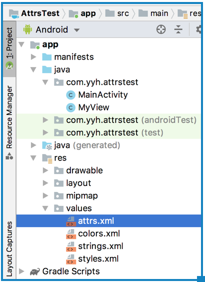 Android自定义组件：2、如何实现和使用自定义组件、自定义属性_androidstudio自定义组件写在哪?-CSDN博客