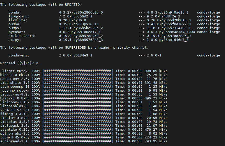 Python audio processing package-installation of Librosa - Programmer Sought