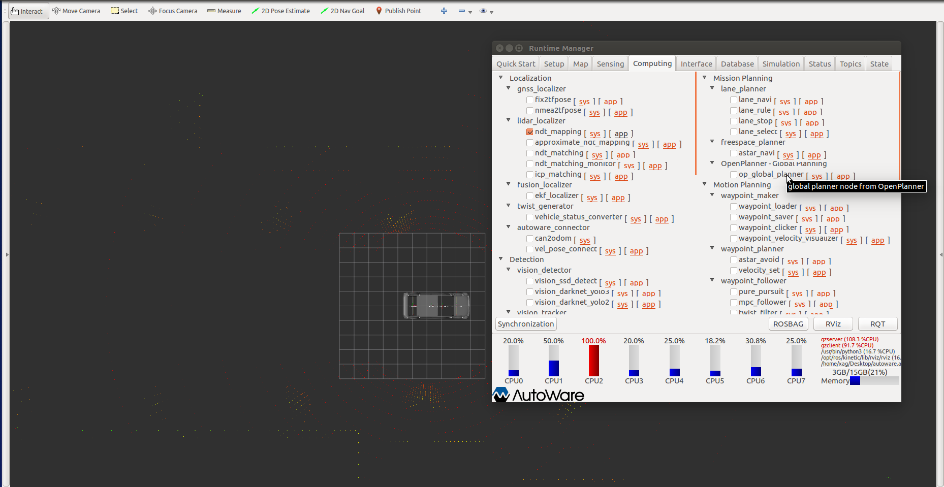 【Autoware入门教程】如何使用NDT构建点云地图_ros ndt-CSDN博客
