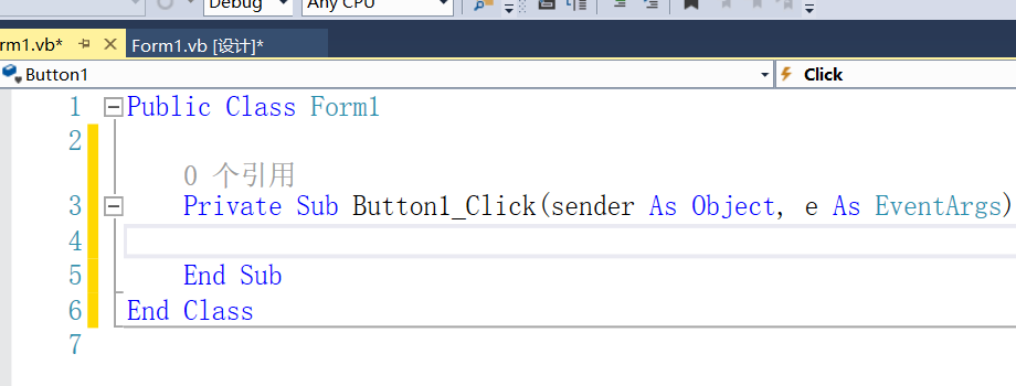 VB.NET（1）——创建第一个窗口程序_vb编程新加一个form-CSDN博客