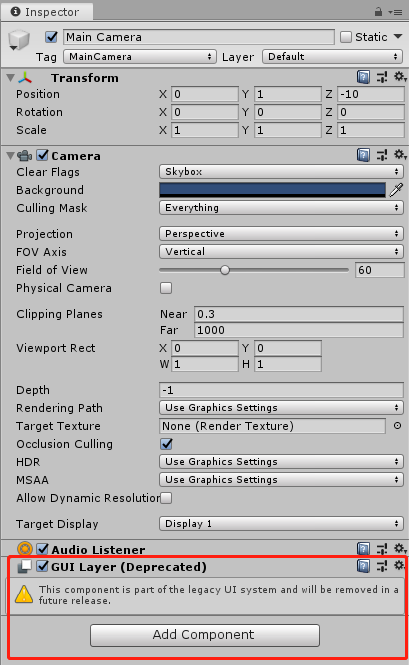 Unity2019 实现画面渐隐渐现unity Getcomponent Pixelinset Csdn博客 