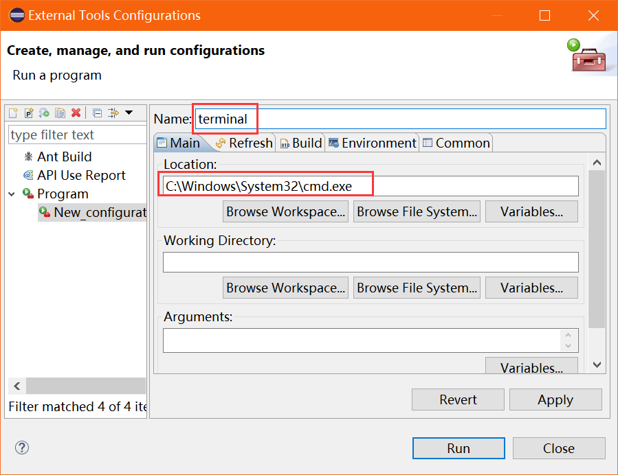 在Eclipse中运行终端Terminal_eclipse terminal-CSDN博客