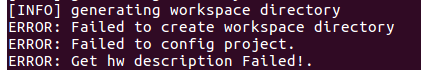 petalinux ERROR: Failed to create workspace directory_error: failed to create workspace ...