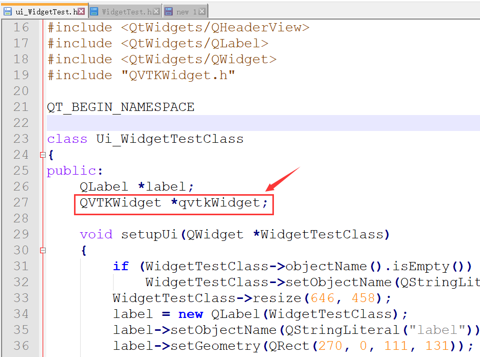 QT配置PCL过程记录(三)——QVTKWidget插件-CSDN博客