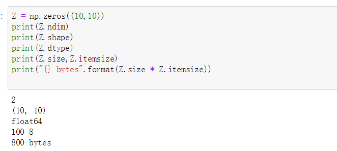 Numpy Ndarray：多维数组对象（使用jupyter Notebook进行探索）查看ndarray的数据类型 Csdn博客