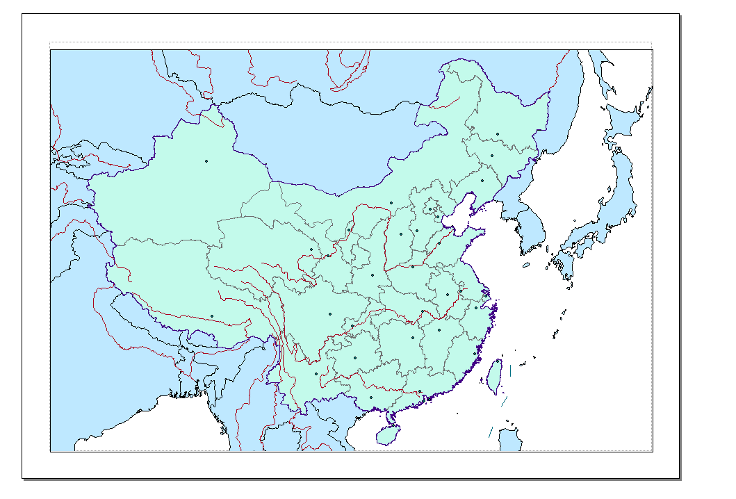 ArcGIS精美中国地图制作(详解)_北回归线shp-CSDN博客