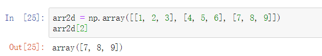 Numpy Ndarray：多维数组对象（使用jupyter Notebook进行探索）jupyter Notebook中怎么查看数组内容 