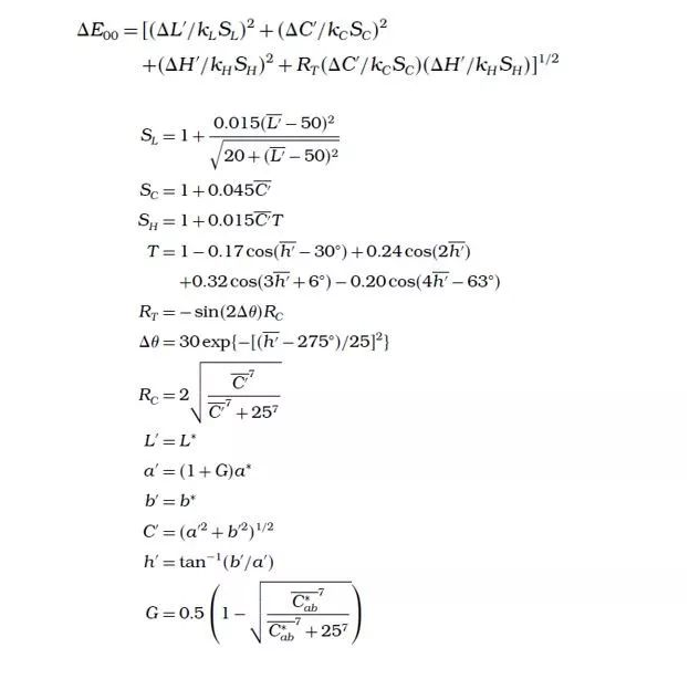 色差计算度量_cie-xy值测试-CSDN博客