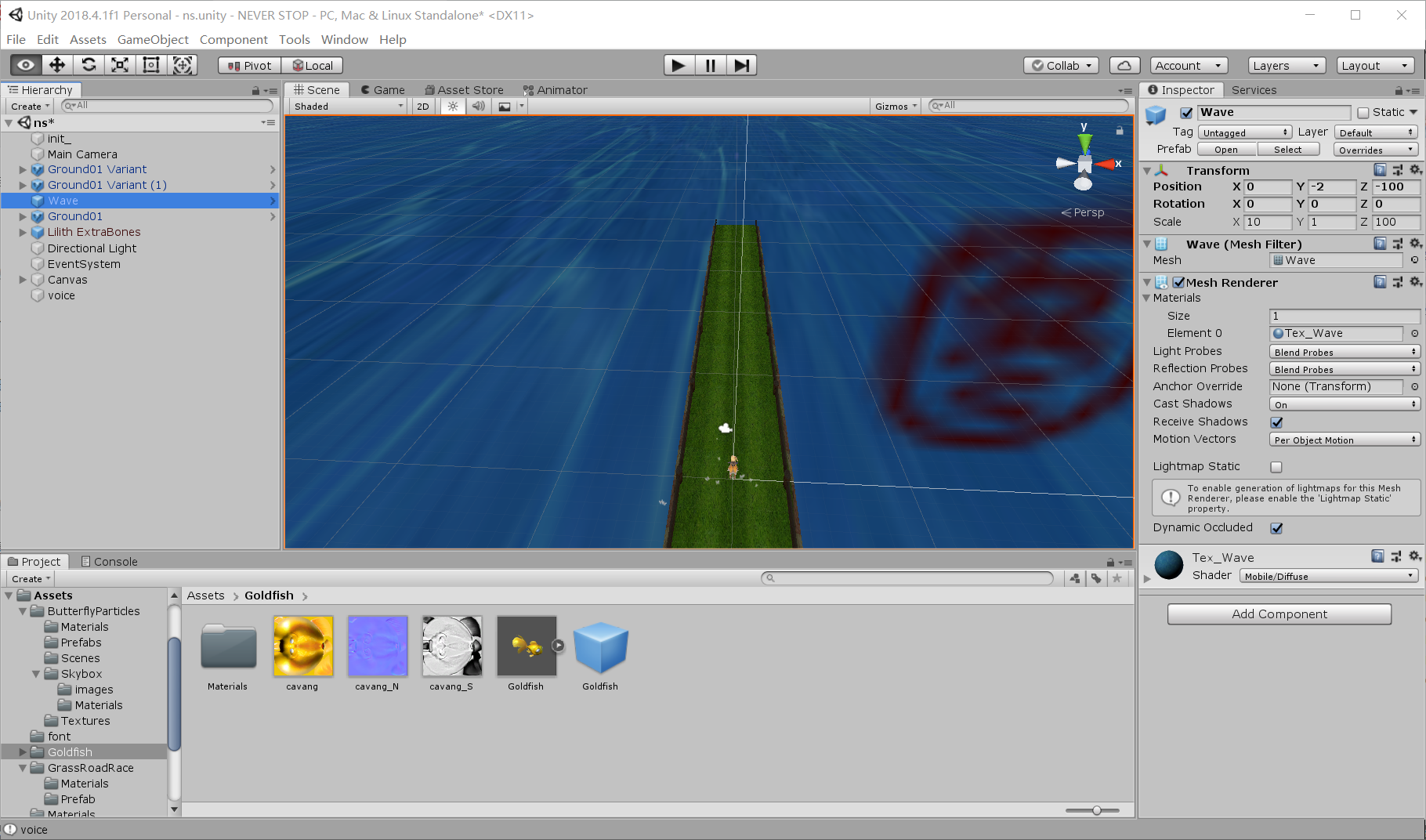unity入门——实现一个简单的跑酷游戏（人物控制）_android unity2d人物酷跑游戏开源代码-CSDN博客