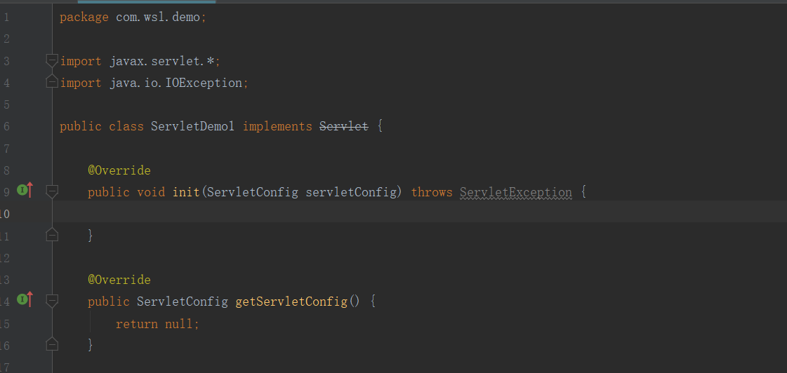 Servlet错误： No Interface Expected Here Csdn博客 