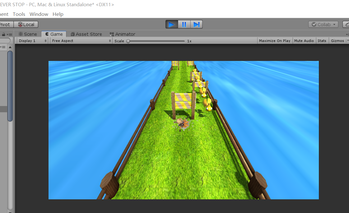 Unity入门——实现一个简单的跑酷游戏（人物控制） Android Unity2d人物酷跑游戏开源代码 Csdn博客