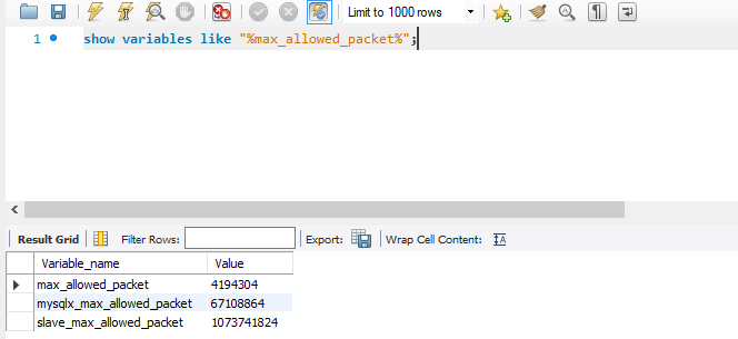 关于MySQL8.0修改max_allowed_packet_mysql8 max-pa-CSDN博客