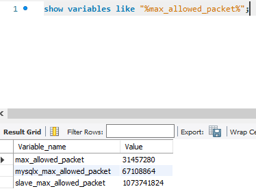 关于MySQL8.0修改max_allowed_packet_mysql8 max-pa-CSDN博客