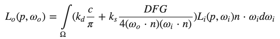 PBR：双向反射分布函数(BRDF)介绍与Cook-Torrance模型的实现-CSDN博客