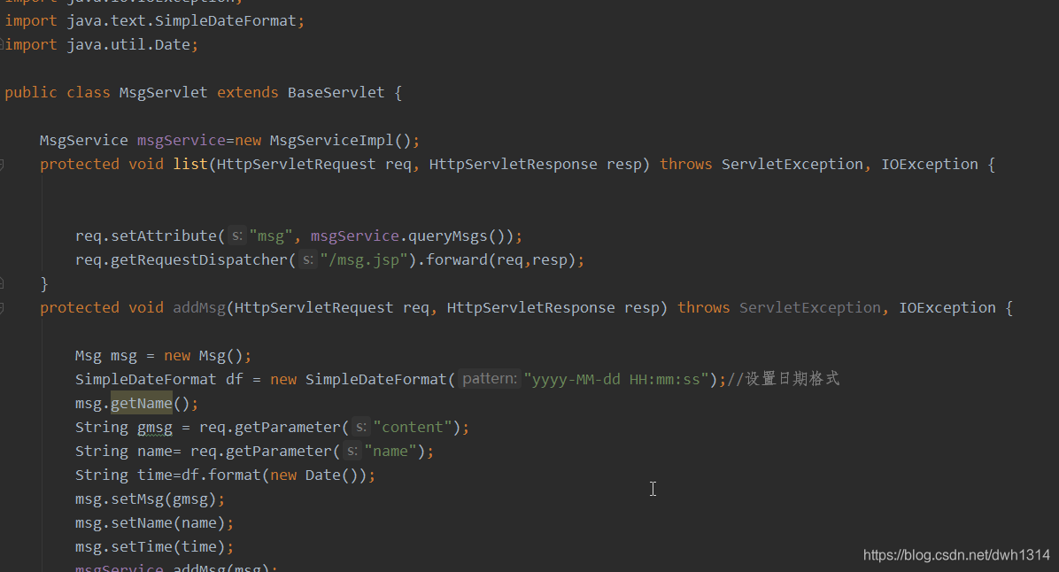 Javaweb实现简单的留言板idea(开源)idea Java 开发一个简单的留言板 Csdn博客
