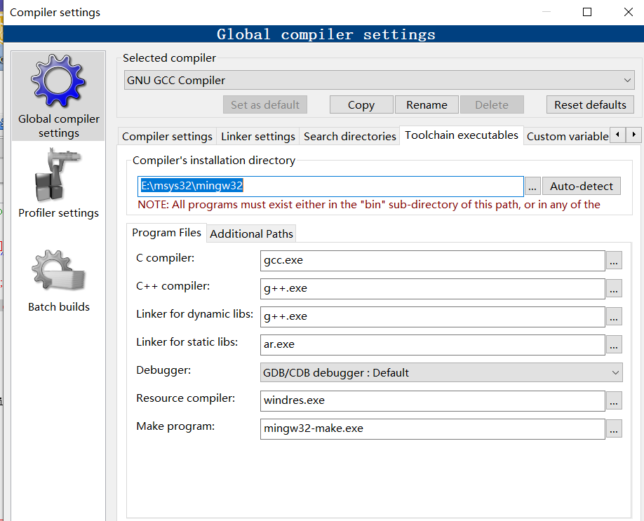 Codeblocks 使用msys2 进行 编译/调试。解决codeblocks不能debug问题_coding block与msys2-CSDN博客