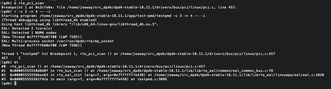 DPDK学习记录6 - eth dev初始化2之rte_eal_init_eal: bus (pci) probe failed-CSDN博客