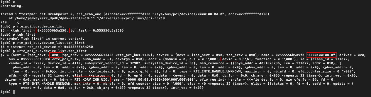 DPDK学习记录6 - eth dev初始化2之rte_eal_init_eal: bus (pci) probe failed-CSDN博客