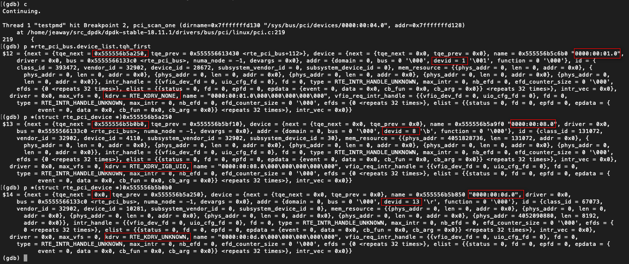 DPDK学习记录6 - eth dev初始化2之rte_eal_init_eal: bus (pci) probe failed-CSDN博客