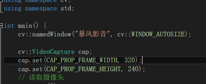 opencv学习第一天(错误：未定义标识符 "CV_CAP_PROP_FRAME_WIDTH"）_“prop.hamburgerwidth”可能为“未定义”。-CSDN博客