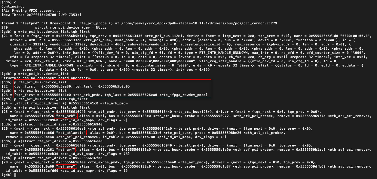 DPDK学习记录6 - eth dev初始化2之rte_eal_init_eal: bus (pci) probe failed-CSDN博客
