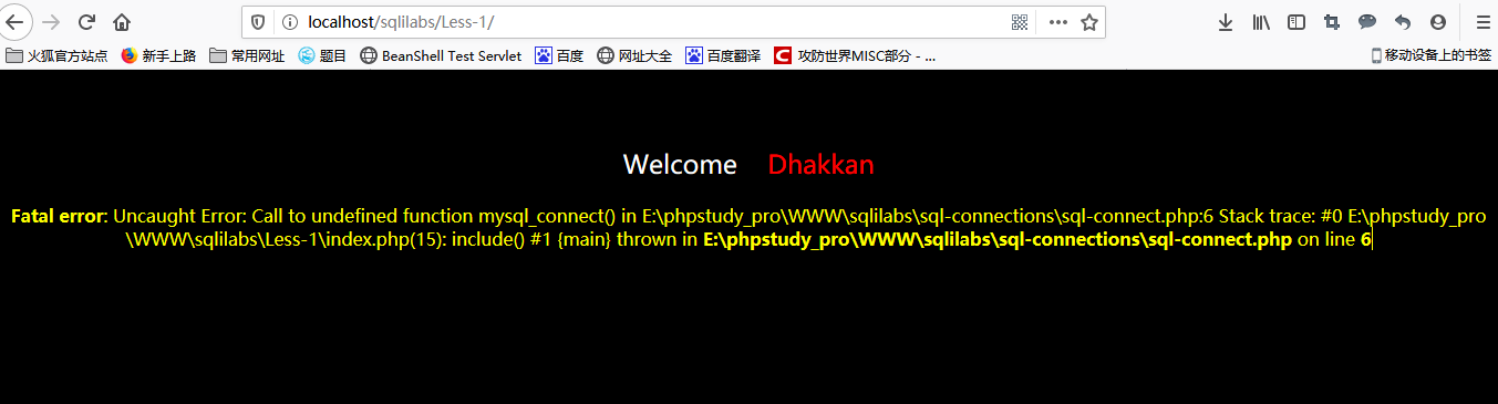windows安装sqlilab时遇到问题及解决办法_sqlilabs failed to connect to mysql-CSDN博客