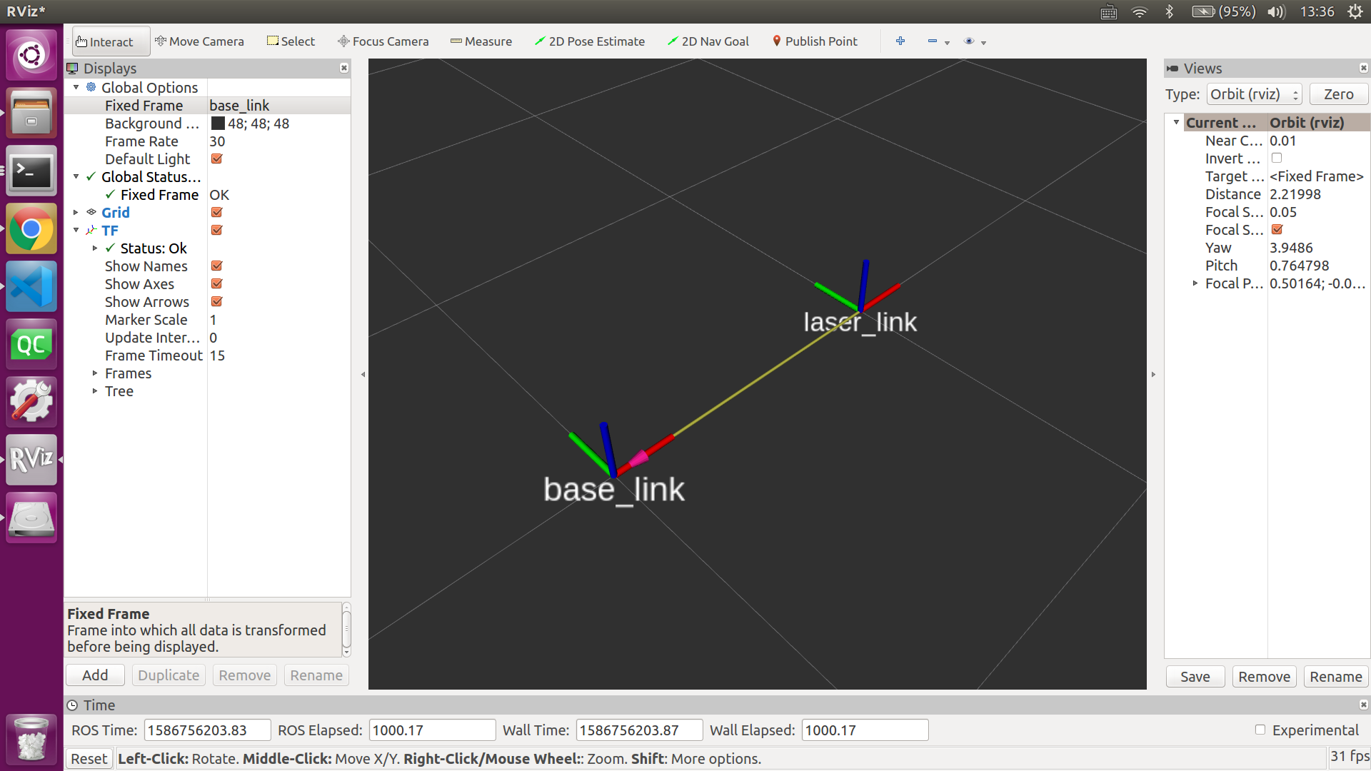 ROS自学实践(9)：TF坐标变换实例解析_waitfortransform-CSDN博客