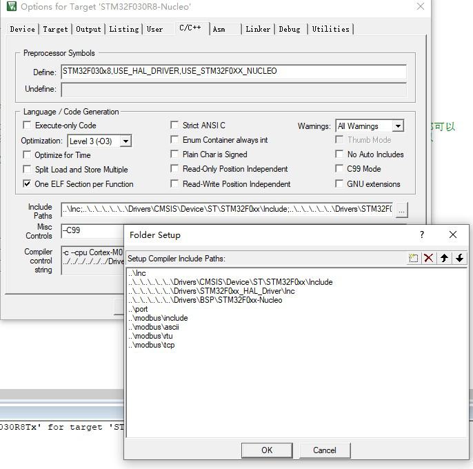 STM32F0单片机添加Modbus支持步骤_stm32 modbus-CSDN博客