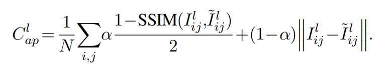 论文阅读＋代码细节解释：Unsupervised Monocular Depth Estimation with Left-Right Consistency(CVPR 2017)_l1 梯度 ...