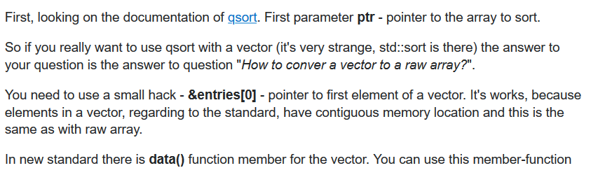 C++的vector容器使用qsort()和sort()_对vector的容器进行qsort的用法c++-CSDN博客