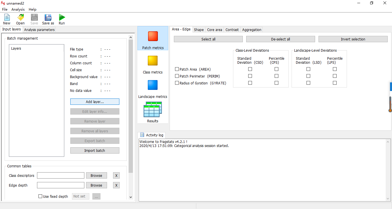 fragstats4.2使用-CSDN博客