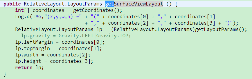 报错：ClassCastException: android.widget.RelativeLayout$LayoutParams ...