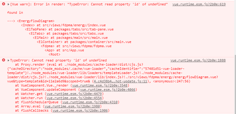 Vue问题篇：报错 ： Error in render: “TypeError: Cannot read property ‘xxx‘ of undefined_cannot read ...