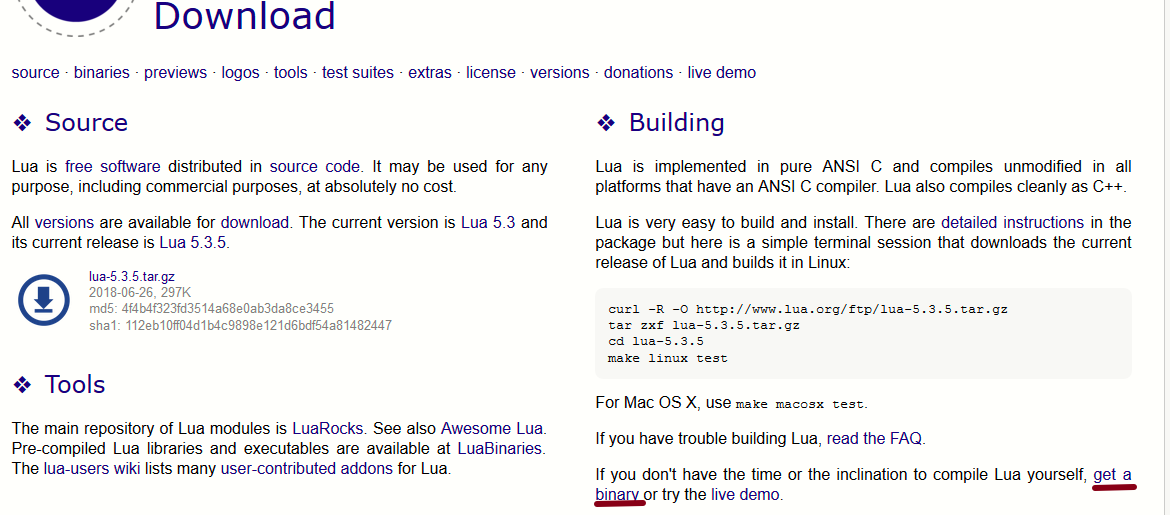 【Lua学习笔记】lua安装及Sublime编辑器配置_ggelua下载-CSDN博客
