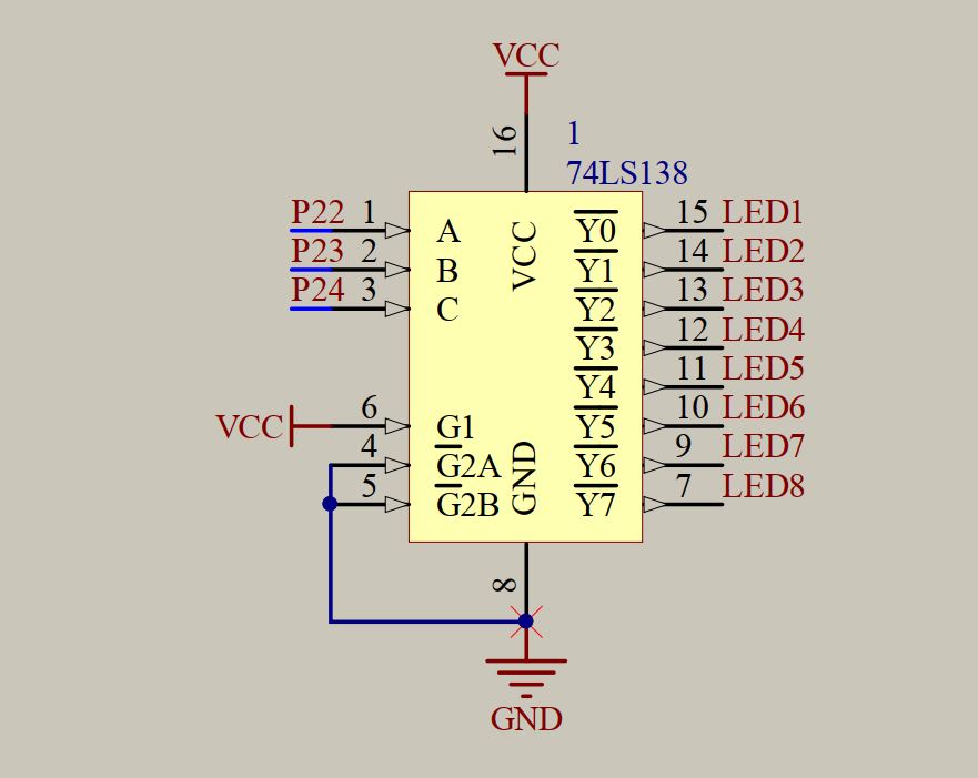 51单片机学习笔记（7）——74HC138三八译码器-CSDN博客