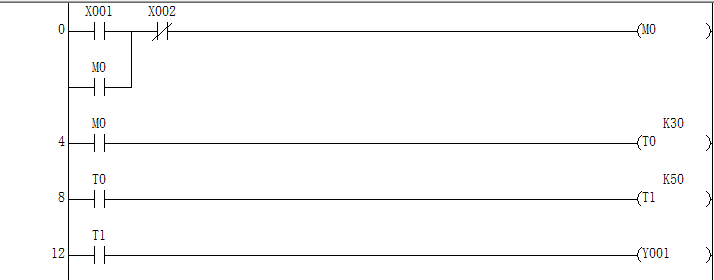 三菱FX2NPLC 定时器和计数器（1）_fx2n 通电延时-CSDN博客
