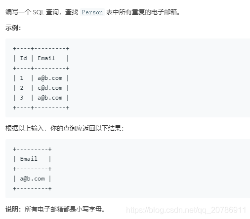 Leetcode数据库题目记录一)查询client表中邮箱非空的客户信息列出客户姓名邮箱和电话。 Csdn博客