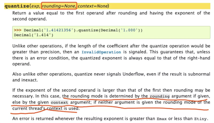 Decimal.quantize-CSDN博客