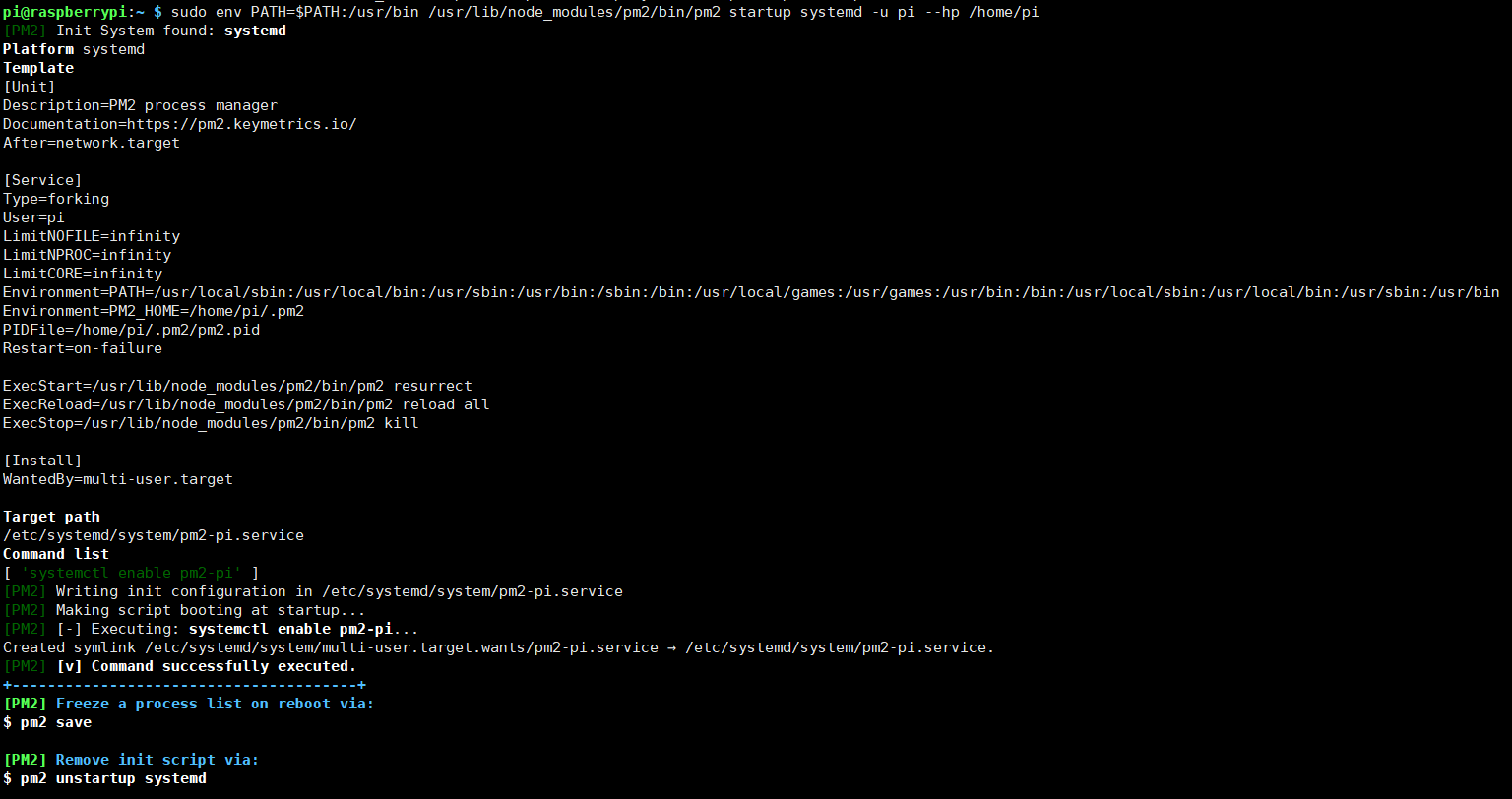 pm2 树莓派开机自启node-red设置_树莓派开机自启动noered-CSDN博客